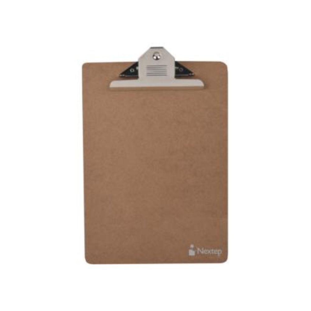 Tabla con Clip Nextep NE-170 | Tamaño Carta | Clip Metálico | Madera