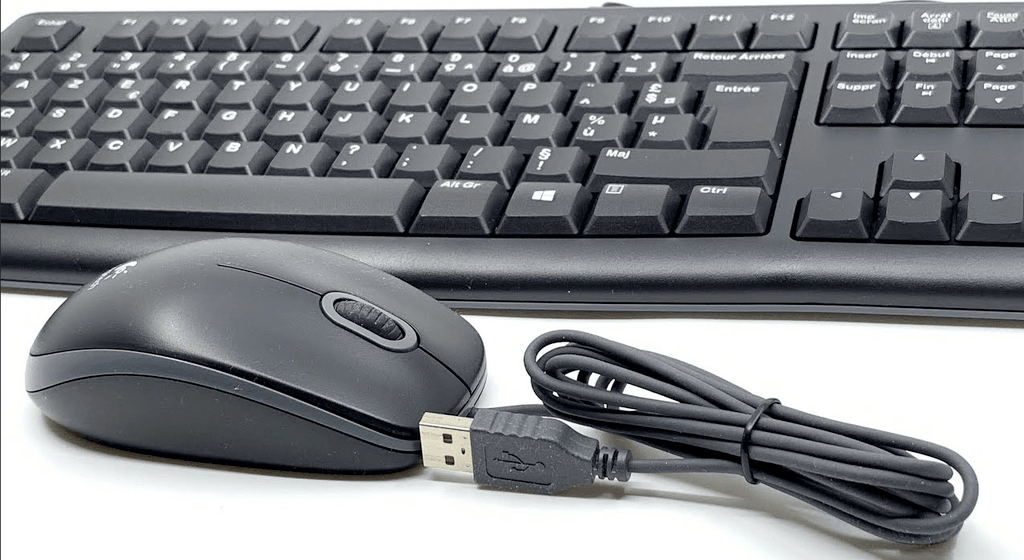 Kit Teclado y Mouse Logitech MK120 - USB Plug & Play | Oficina