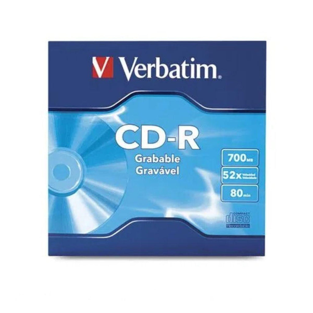 CD-R Verbatim Slim 700MB Individual con Estuche | Colmenero Shop